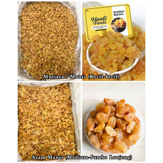 Jual KISMIS ASAM-MANIS 500gr | MANIS 500gr Mutiara Zabib golden raisins ...