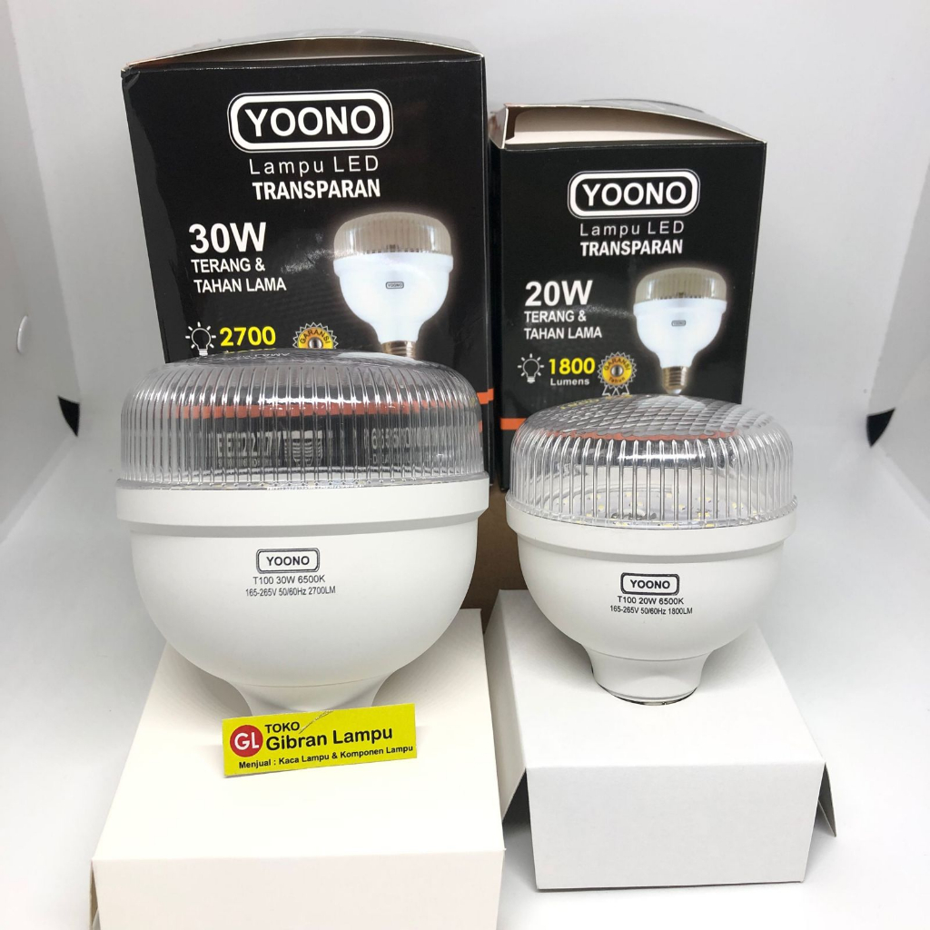Jual Lampu LED Transparan Yoono - LED Bening Transparan | Shopee Indonesia