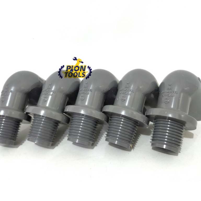 Jual SCG KNIE DRAT LUAR 1/2" AW Elbow PVC knee PVC Keni Valve Elbow 1/2 inch | Shopee Indonesia