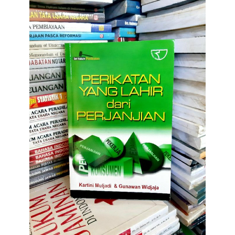 Jual Buku PERIKATAN YANG LAHIR DARI PERJANJIAN (Kartini Muljadi ...