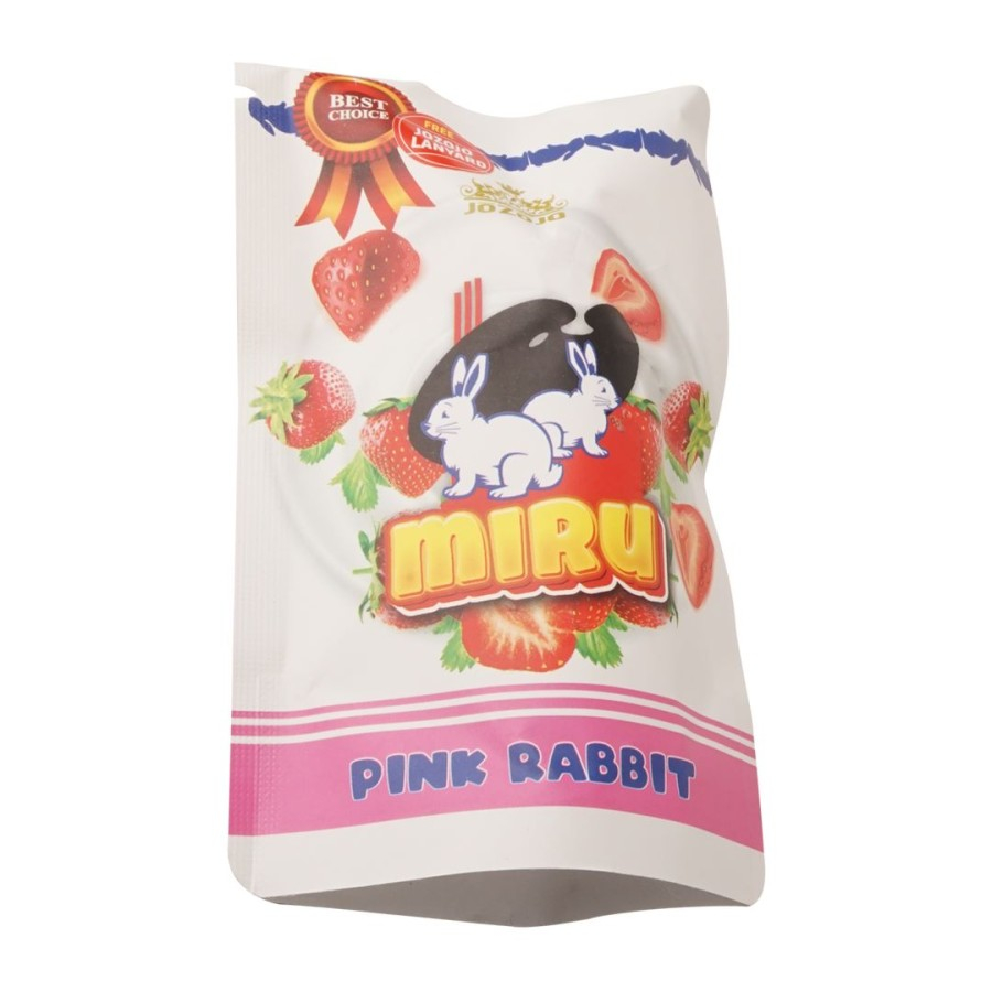 Jual Miru Saltnic Pink Rabbit Strawberry Cream 30ML By Jozojo Liquid ...