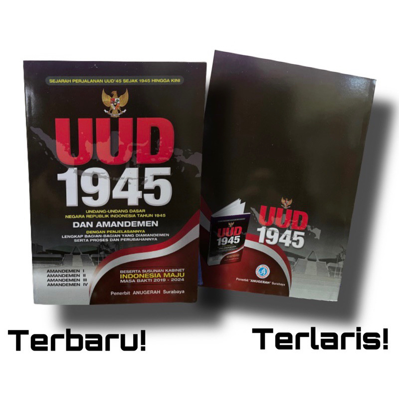 Jual Buku Sejarah Perjalanan Uud 1945 Dan Amandemen 1 Pcs Shopee Indonesia 