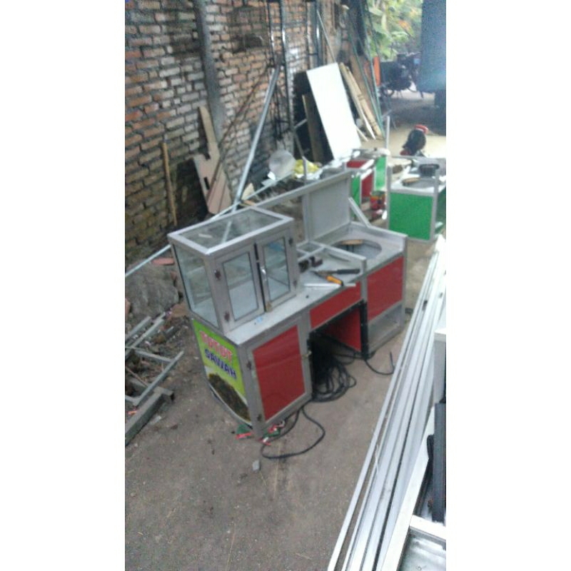 Jual Grobak bakso,rombong siomay,Grobak motor, rombong cilok, | Shopee ...