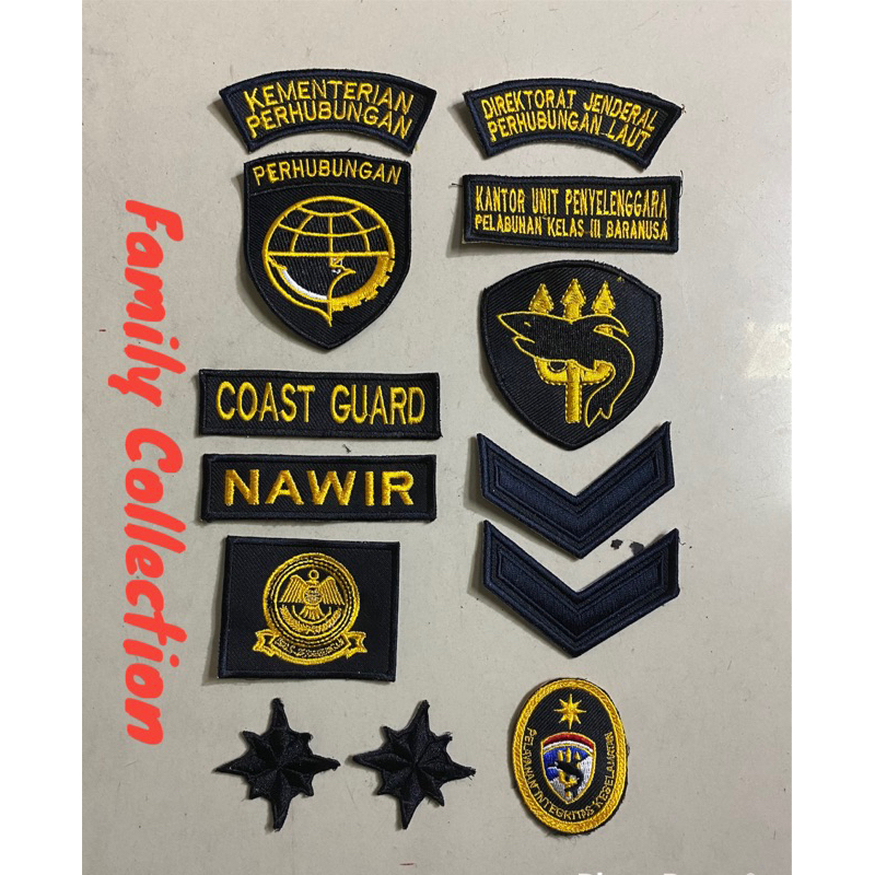 Jual LOGO BORDIR KPLP 1 set | Shopee Indonesia