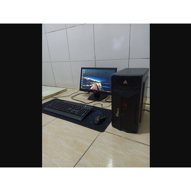 Jual PC GAMING CORE I3 PENTIUM G - PC DESAIN FULLSET PLUS MONITOR RAM 4GB HADISK 320GB 500GB ...