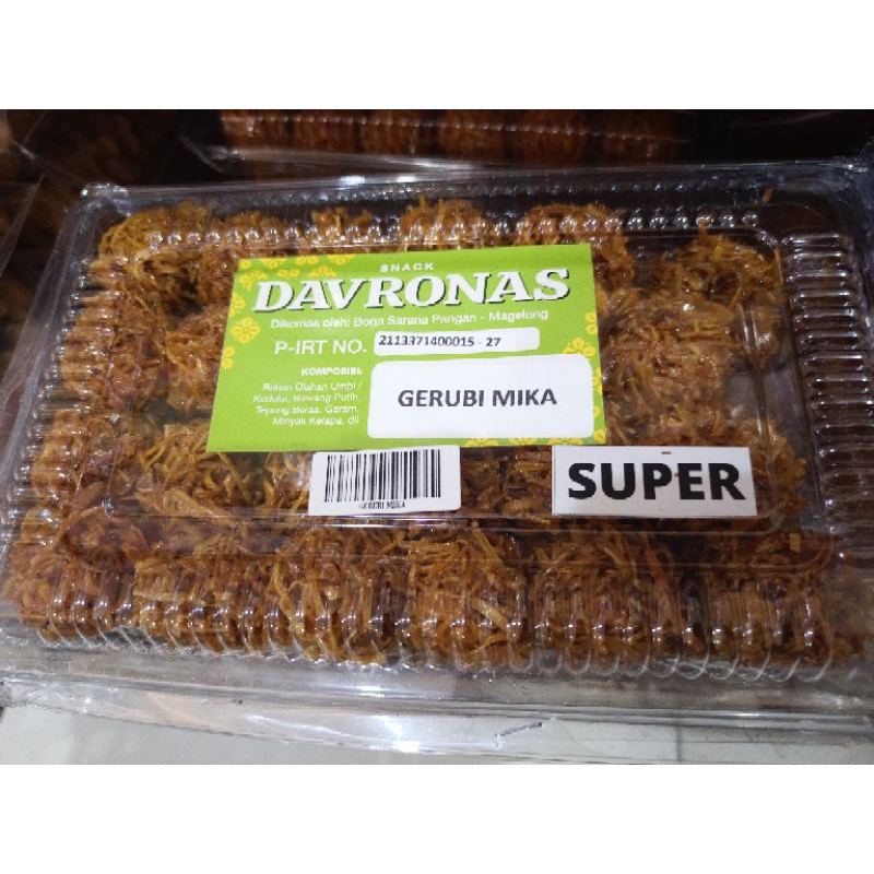 Jual Grubi Coklat Mika Davronas / Oleh Oleh Magelang Temanggung ...
