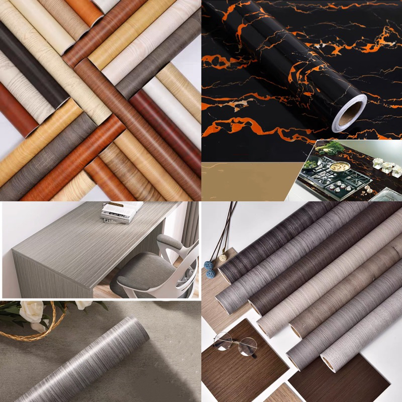 Jual sticker marble wallpaper lebar 122cm stiker Lantai serbaguna ...