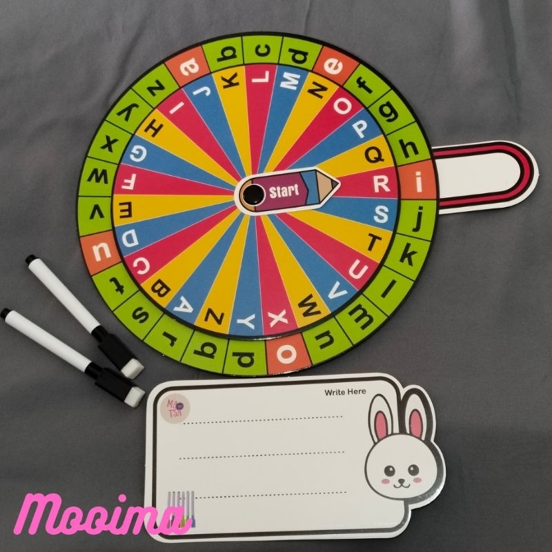 Jual Roda Pintar membaca, mengenal ABC, melatih membaca anak usia TK ...