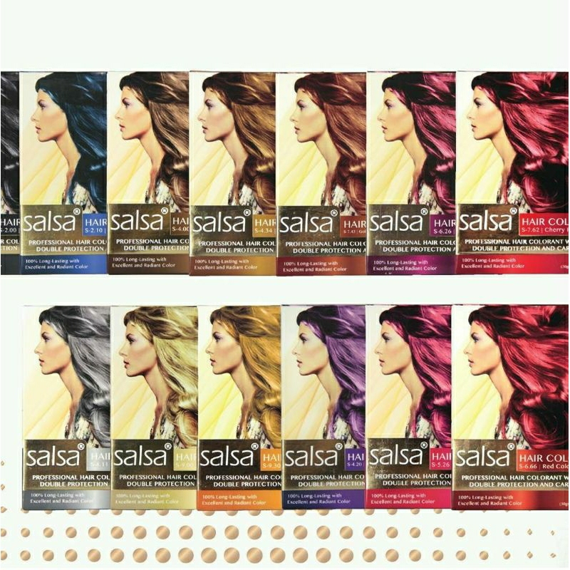 Jual *𝐀𝐲𝐮𝐬𝐁𝐞𝐚𝐮𝐭𝐲𝐒𝐭𝐨𝐫𝐞* SALSA Hair Color - Semir Rambut Permanent ...