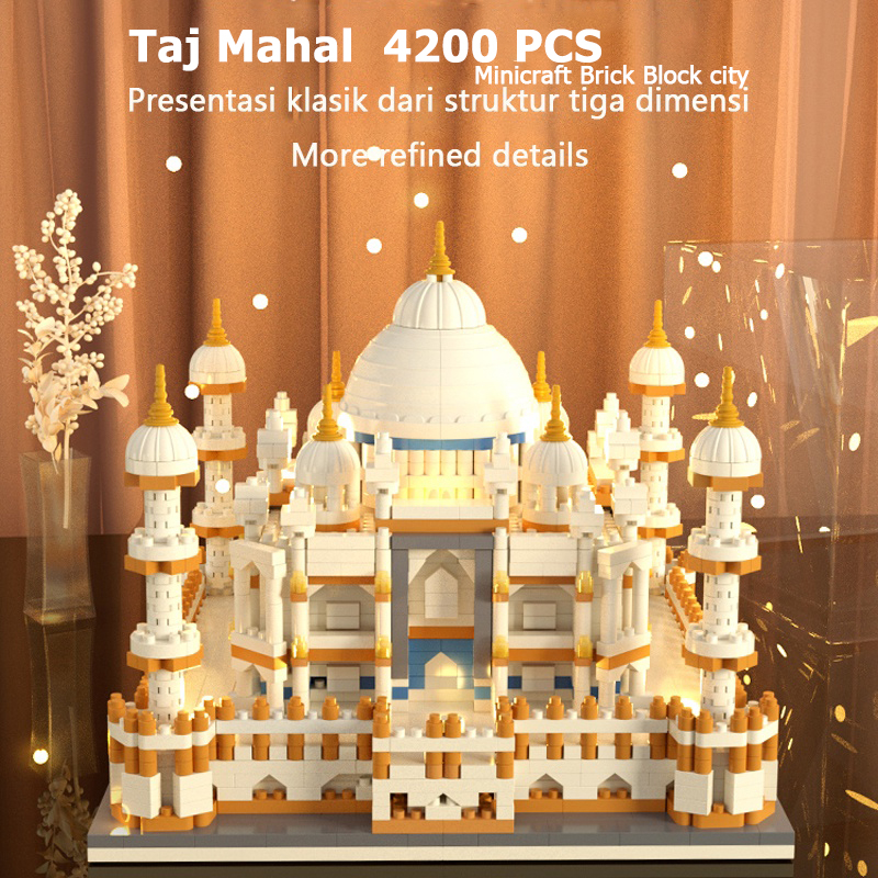 Jual 4200PCS Minicraft Brick Block city/Induk Mainan Blok/Construction ...