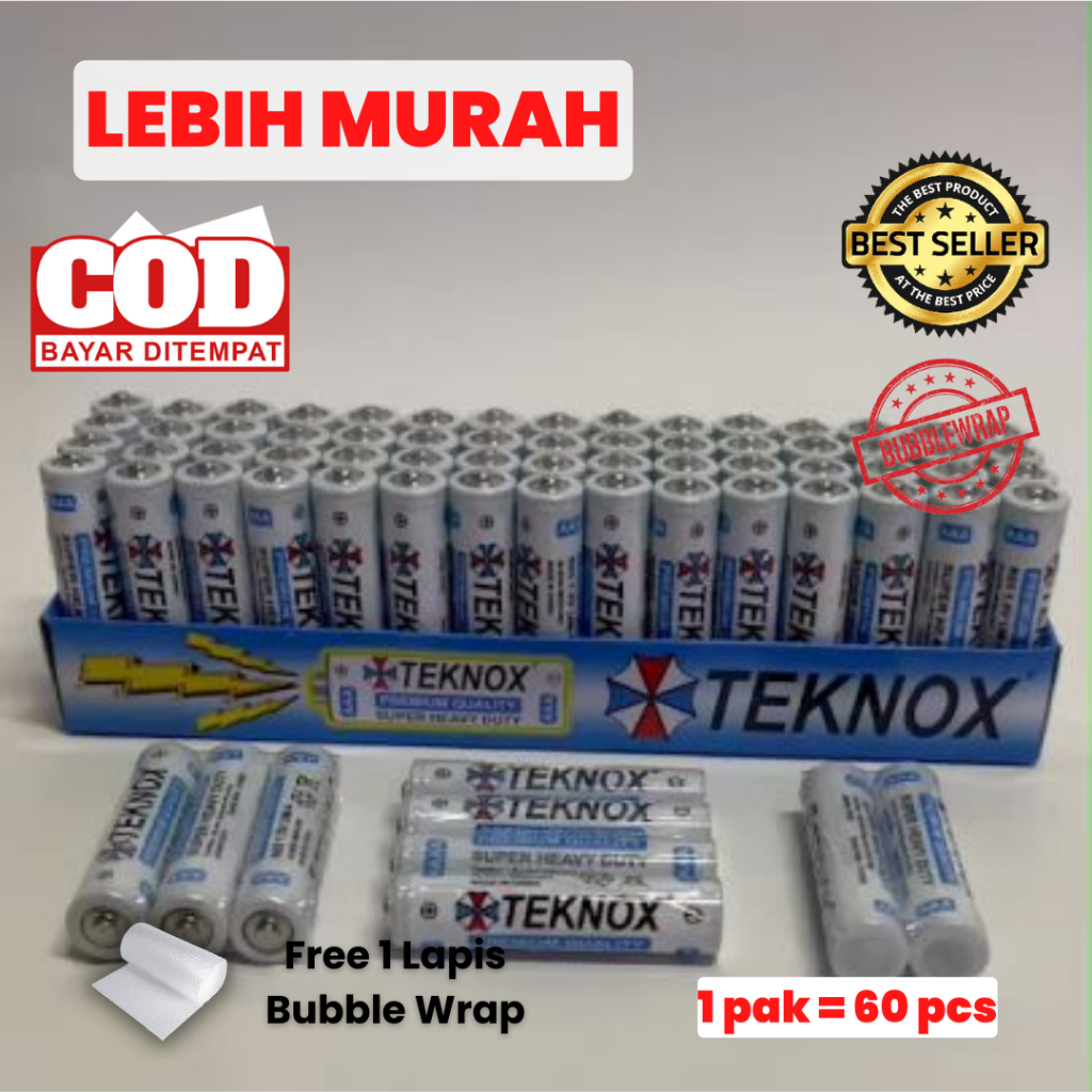 Jual Baterai AA / AAA Batre A2 / A3 ( 60 pcs ) PENONSING PREMIUM ...