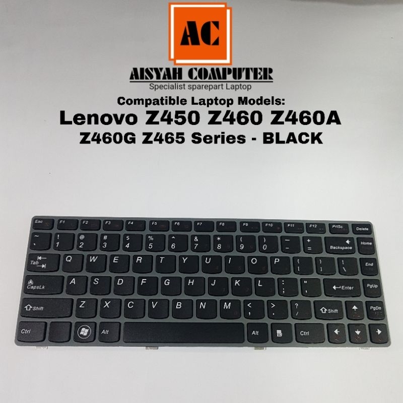 Jual Keyboard Lenovo Ideapad Z450 Z460 Z460A Z460G | Shopee Indonesia