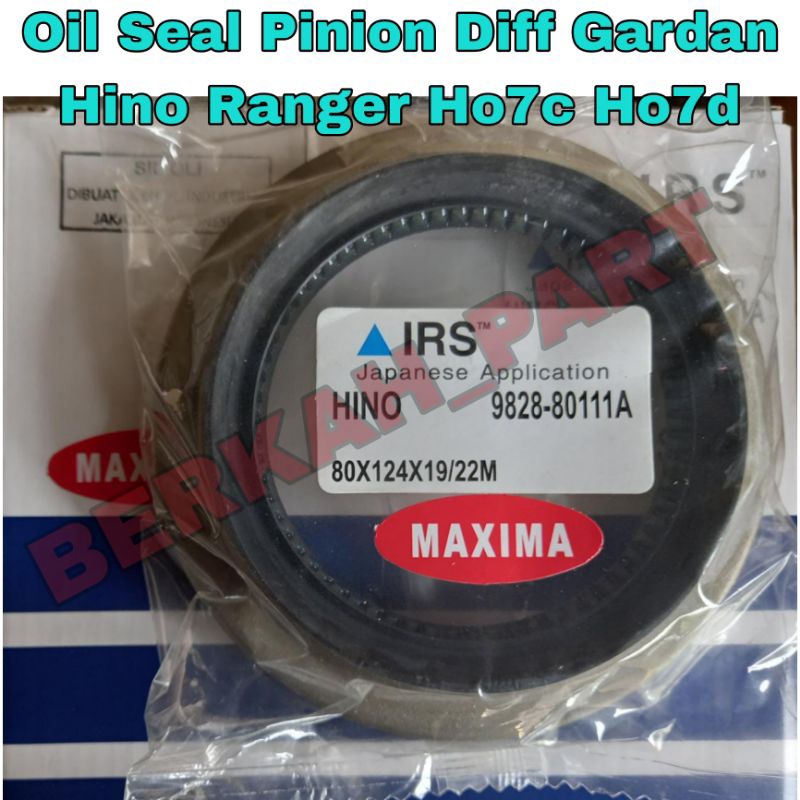 Jual Oil Seal Pinion Diff Gardan Hino Ranger Ho7c Ho7d 9828-80111 ...