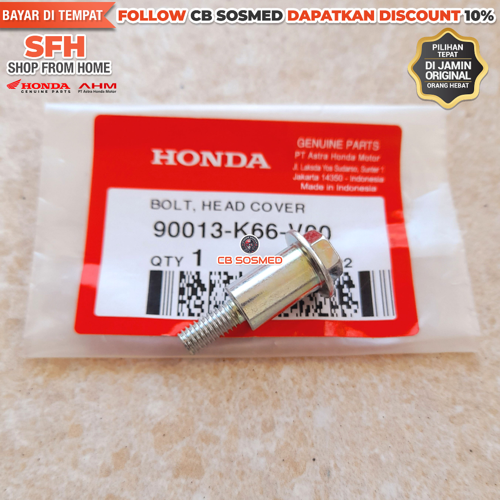 Jual Baut Head New Vario 125 eSP K60R 2018 - 2022 Baut Cover Cylinder ...