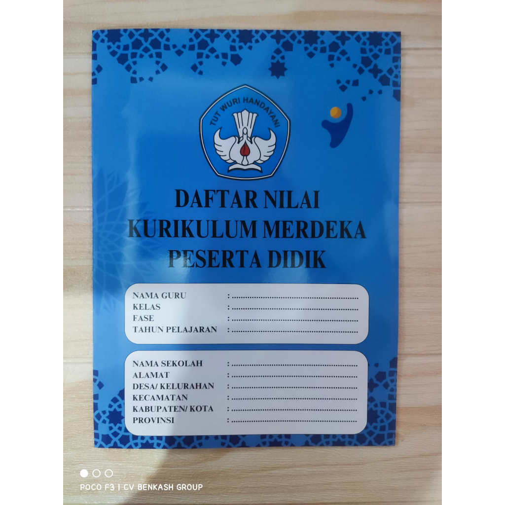 Jual BUKU DAFTAR NILAI KURIKULUM MERDEKA SMP EDISI TERBARU | Shopee ...