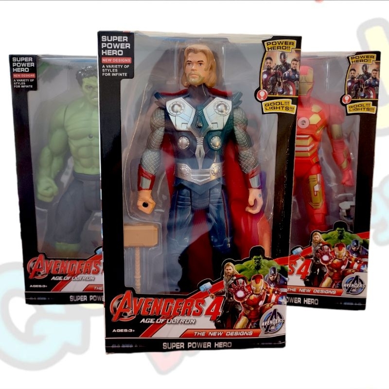 Jual Action Figure Avengers Robot 19 cm dan 27 cm | Shopee Indonesia