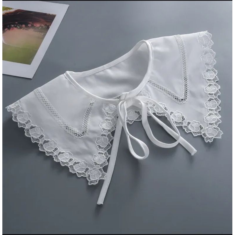 Jual KERAH INSTAN/KERAH PALSU/FAKE COLLAR | Shopee Indonesia