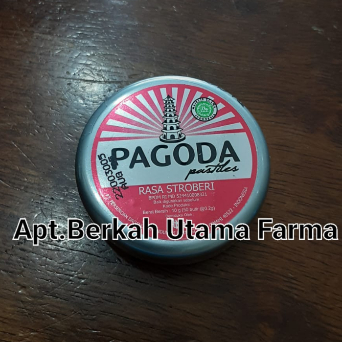 Jual Permen Pagoda Rasa Strawberry 10 gr | Shopee Indonesia
