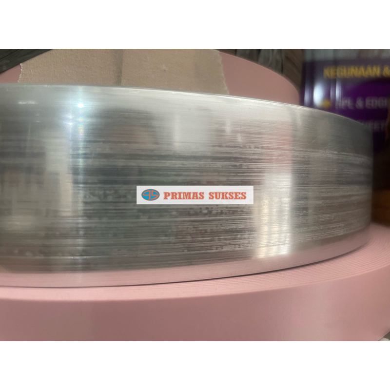 Jual HIMMEL Edging Warna SILVER STAINLESS GLOSSY 42/1 MM Hpl pelapis ...