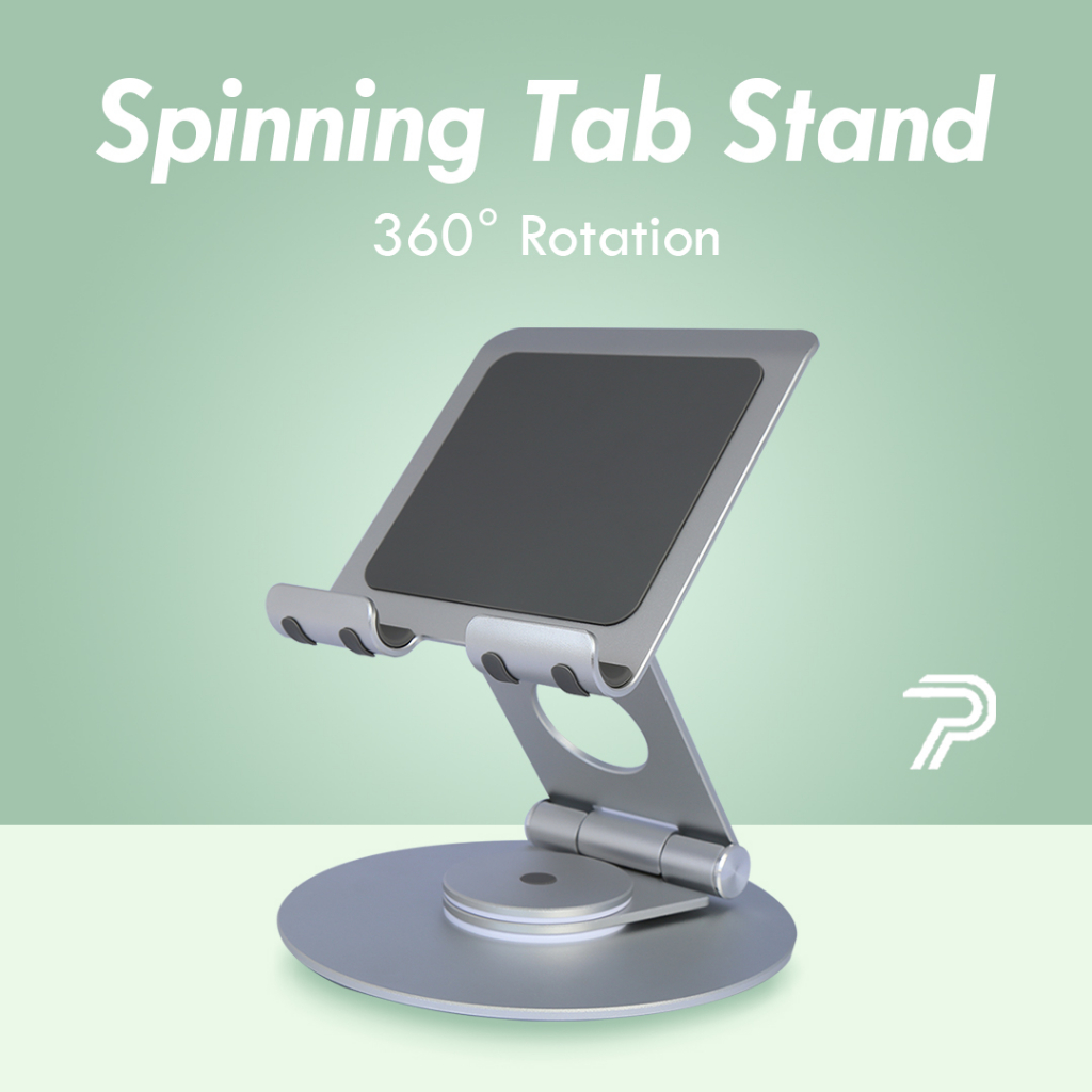 Jual Rotating Tablet Stand with Curve Flex Hi Rise Tech | Shopee Indonesia