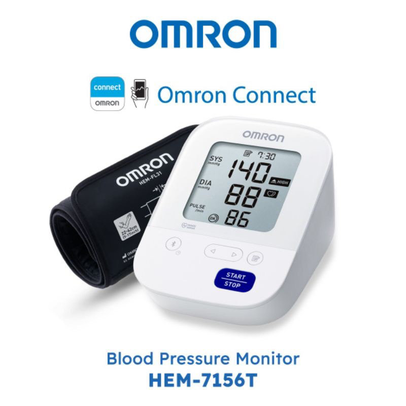 Jual Tensimeter Digital Omron HEM 7156T/Tensi Omron Manset Besar Large ...