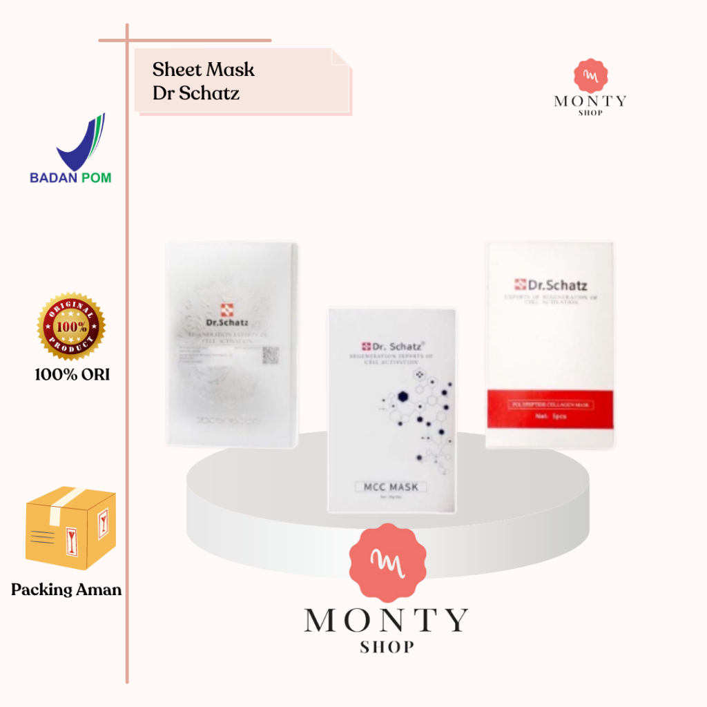 Jual Dr Schatz Sheet Mask / Schatz MCC / Schatz Phytocell Phyto Cell Phyto cel / Schatz ...