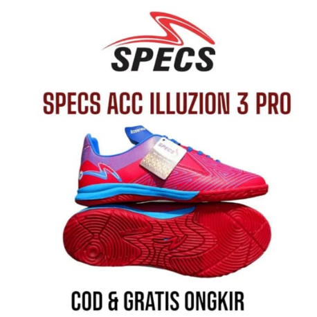 Jual SEPATU FUTSAL SPECS ACC ILLUZION 3 PRO TERBARU | Shopee Indonesia