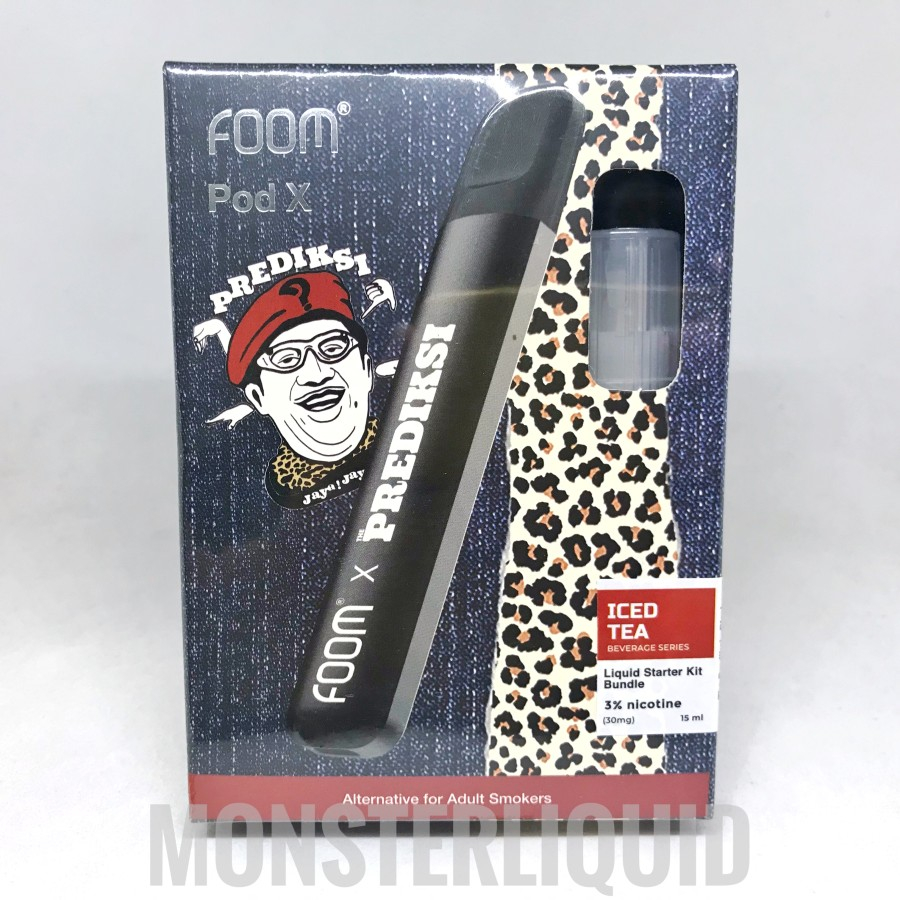 Jual FOOM X PREDIKSI POD KIT BUNDLING LIQUID 15ML BY FOOM LAB AUTHENTIC ...