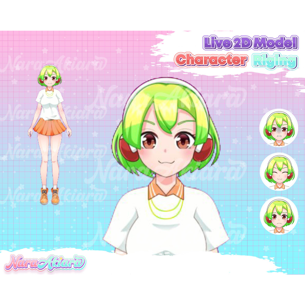 Jual Model Live2D Siap Pakai untuk Vtuber Mulai Streaming Sekarang ...