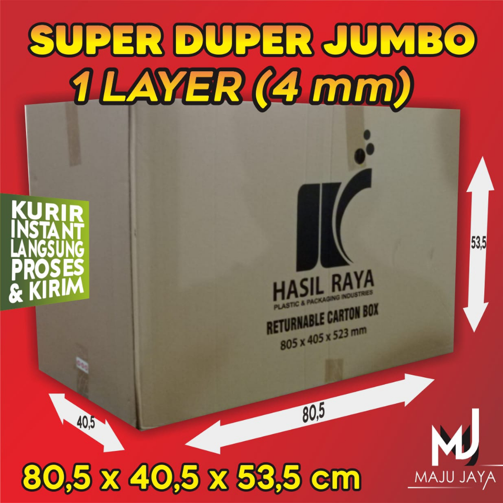 Jual Kardus Besar Pindahan Packing Jumbo Polos Baru Tebal Bekas ...