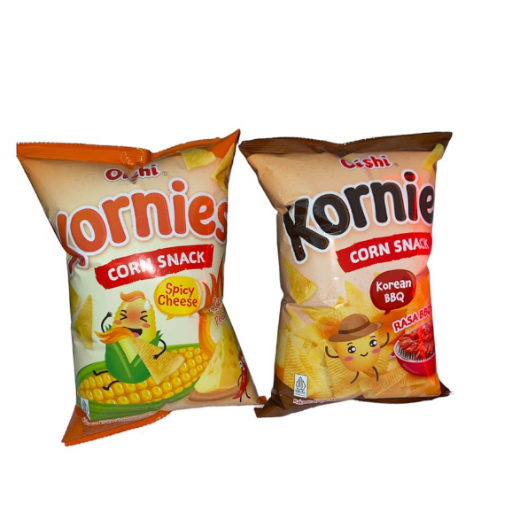 Jual Oishi Kornies Corn Snack - Netto 60gr | Shopee Indonesia