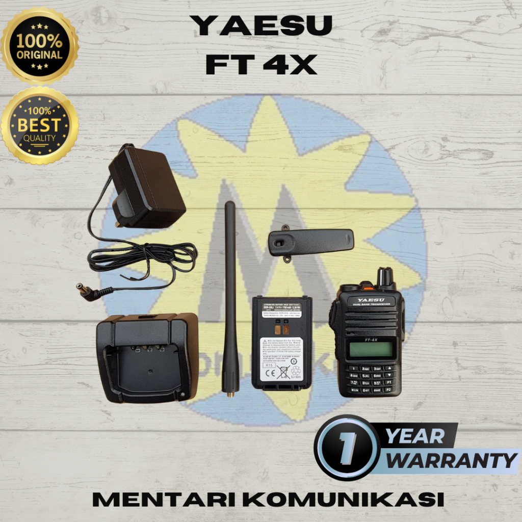 Jual Yaesu FT4X Handy Talky Yaeasu FT-4X Dualband Murah Original Garansi | Shopee Indonesia
