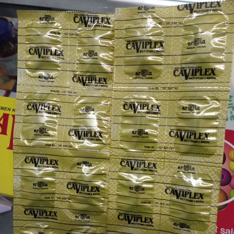 Jual Caviplex tab isi 10 | Shopee Indonesia
