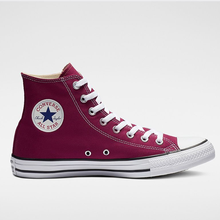 Jual Converse Chuck Taylor All Star Classics Maroon Hi (Free PAPPERBAG ...