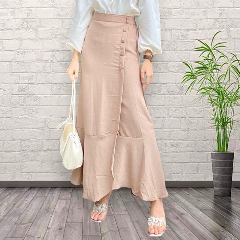 Jual Rok Wanita // Rok Panjang Cewek // Skirt Crinkle Premium / Floral ...
