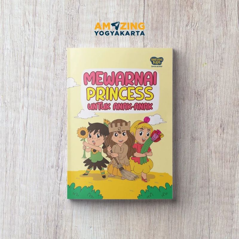 Jual Buku Mewarnai Princess untuk anak-anak | Shopee Indonesia