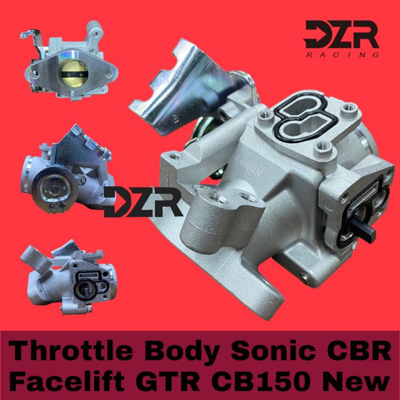 Jual TB Throttle Body Racing Sonic Cbr Facelift Gtr Cb150 New diameter ...