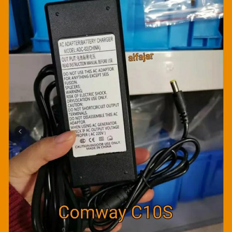 Jual Adaptor Charger Fusion Splicer Comway C10S | Shopee Indonesia