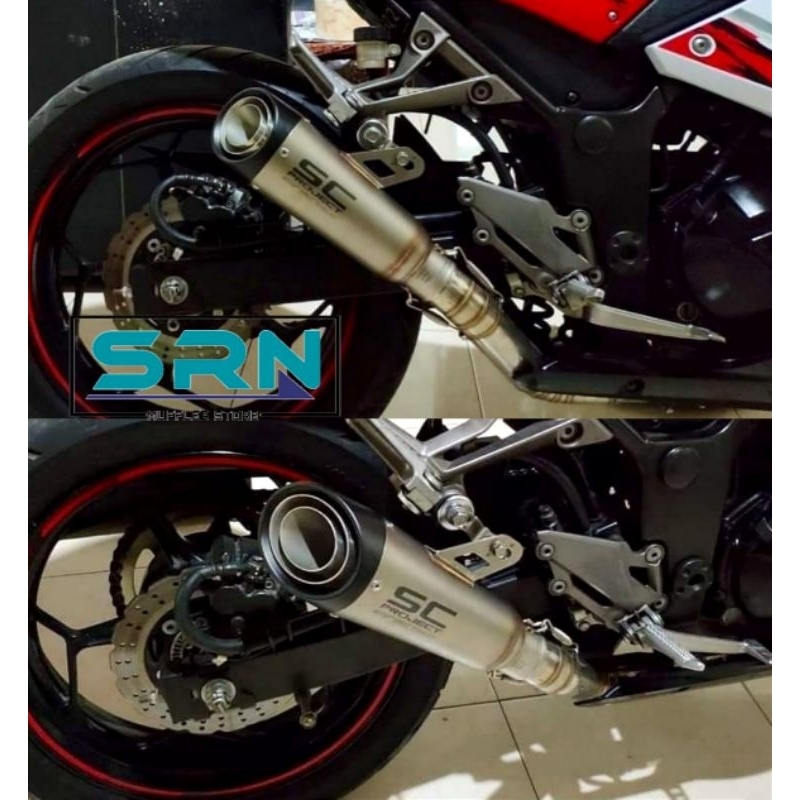 Jual KNALPOT SC PROJECT SC S1 SERIES IMPORT FULLSYSTEM VIXION R15 CBR ...