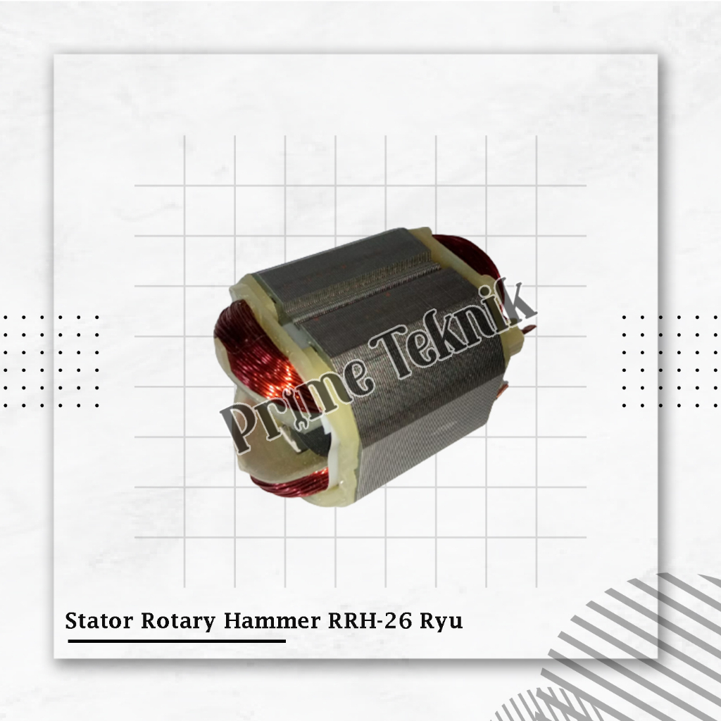 Jual Stator Bor Rotary Hammer RRH26 RYU Dinamo Bor Bobok Tembok RRH 26 mm | Shopee Indonesia