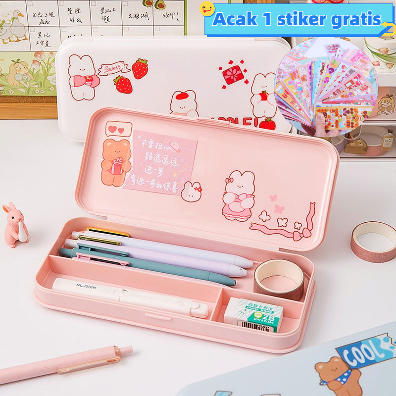 Jual Kotak Pensil Minimalis Pencil Case Aesthetic pencil box for ...