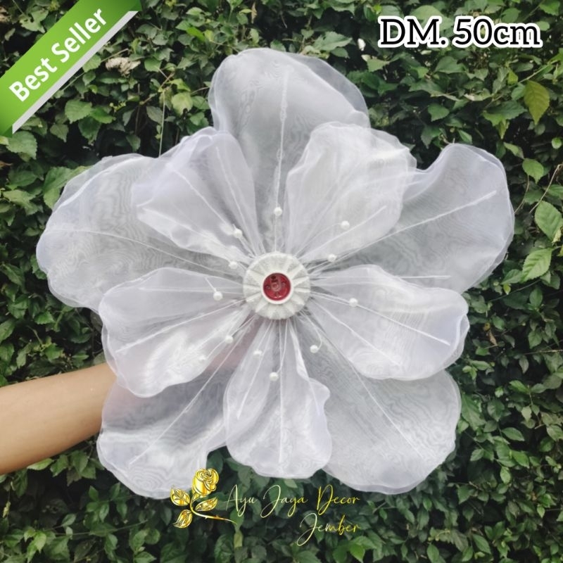 Jual Artificial Flower / Kap Bunga Dekorasi / Bunga Hias / Giant Flower ...