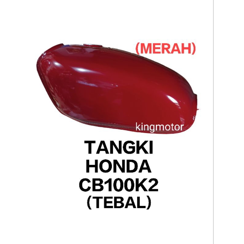 Jual TANGKI BENSIN TENGKI FUEL TANK ASSY MERAH HONDA CB100 CB 100 ...