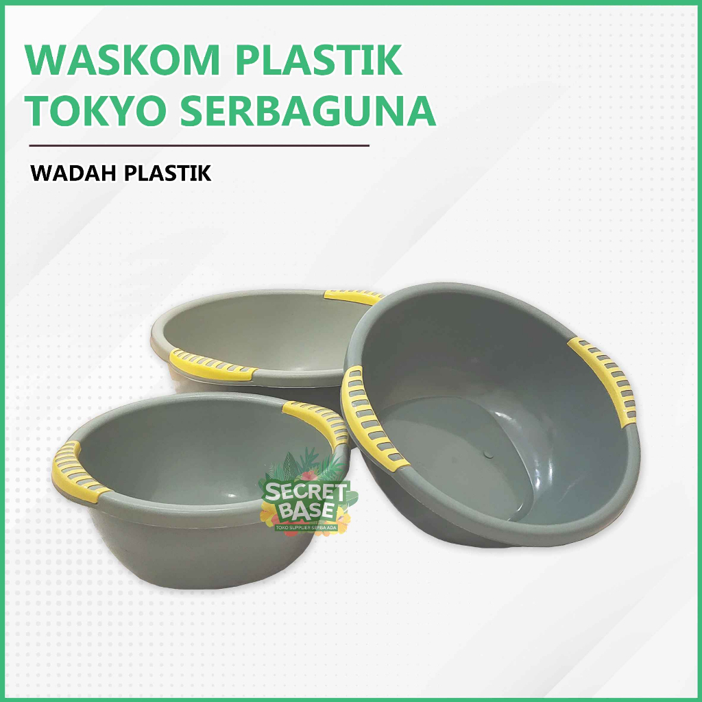 Jual BASKOM TOKYO - Bak Mandi / Waskom / Baskom Hajatan Plastik / Bak ...