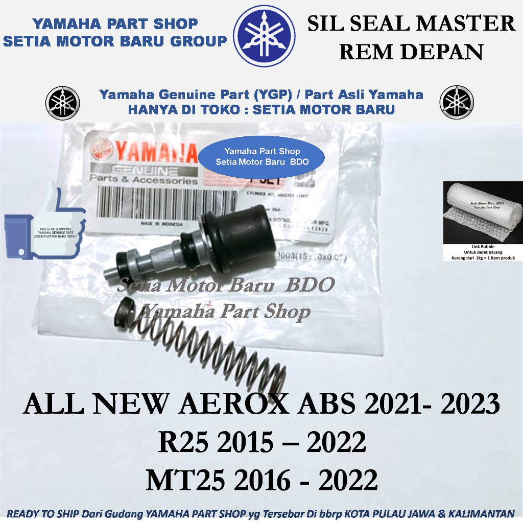 Jual Sil Seal Master Rem Depan All New Aerox 155cc ABS R25 MT25 Asli ...