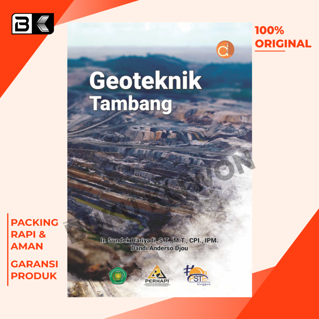 Jual Buku Geoteknik Tambang - Sundek Hariyadi | Shopee Indonesia