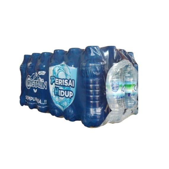 Jual Crystalin Mineral Water Botol Karton [24 pcs x 600 mL] | Shopee ...