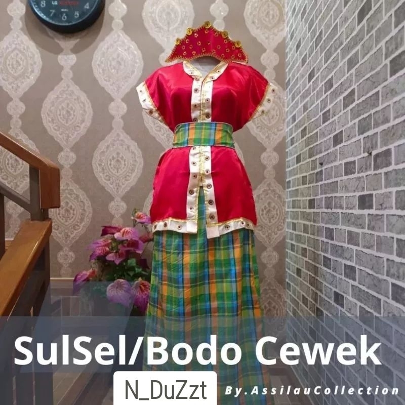 Jual Baju Adat Sulawesi Selatan Baju Bodo Dewasa Shopee Indonesia
