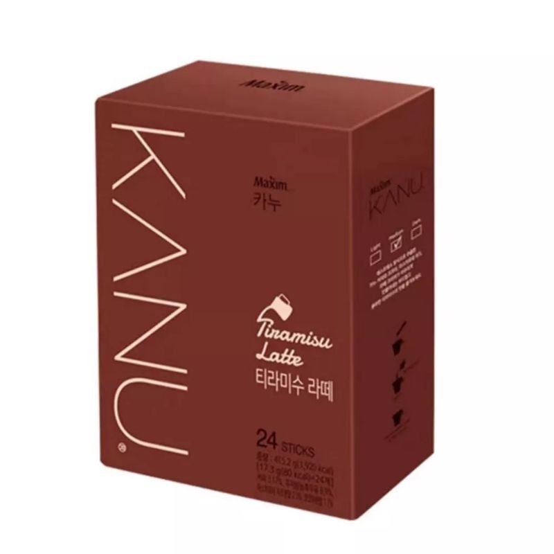 Jual Kanu Maxim Coffee Tiramisu Per Box Kopi Korea Kekinian | Shopee ...