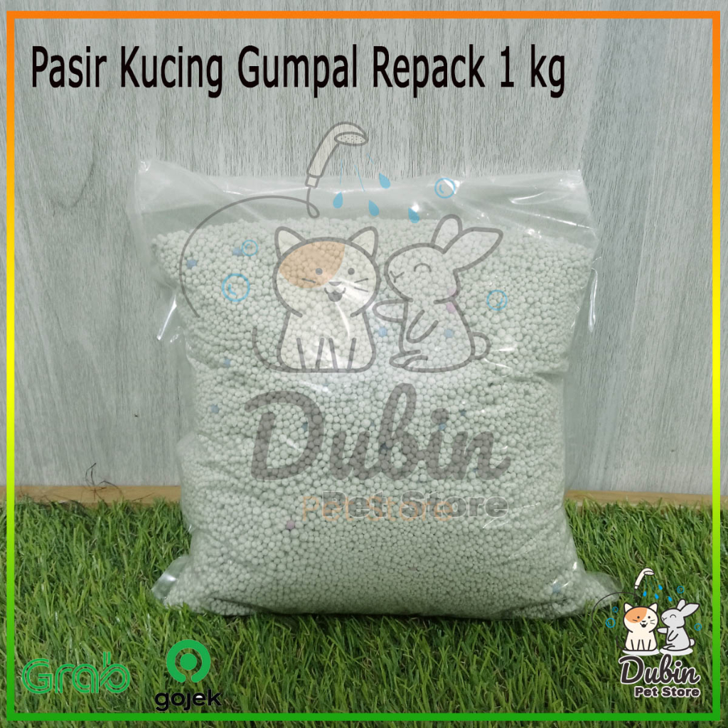 Jual Pasir Kucing 1 KG - Pasir kucing kiloan - Pasir kucing gumpal ...